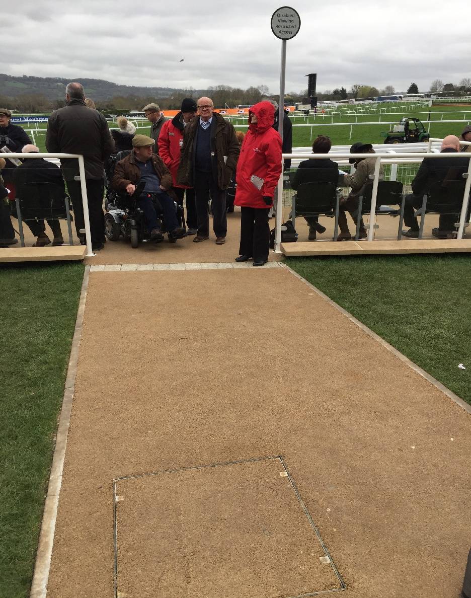 NatraTex Cotswold Surfacing is used at Cheltenham Racecourse
