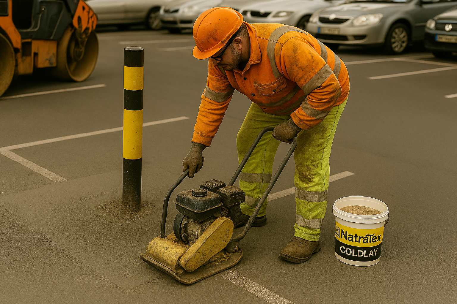 Cold Lay Tarmac Repair & Coloured Asphalt Kit – NatraTex